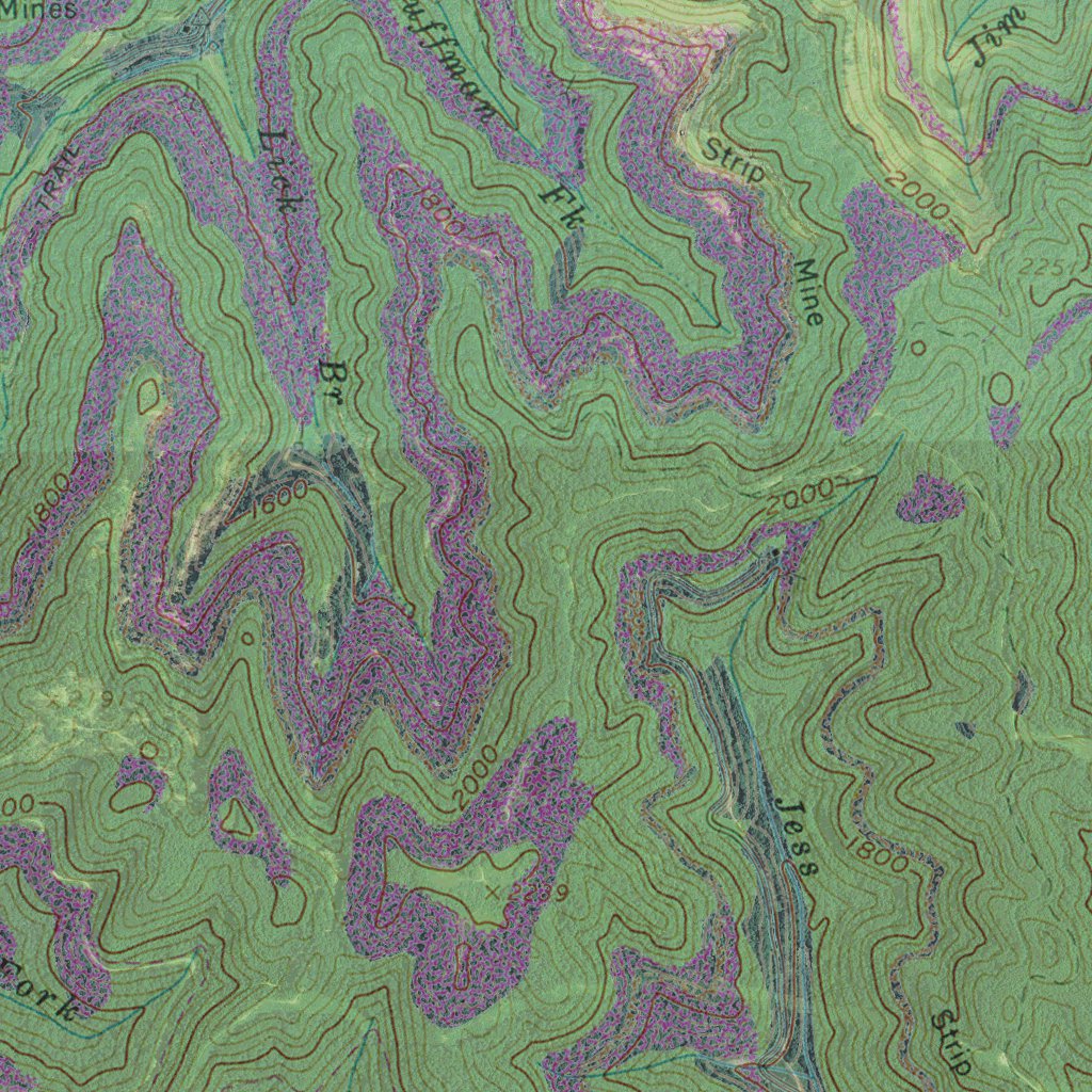 VA-KY-HARMAN: GeoChange 1961-2012 Map by Western Michigan University ...