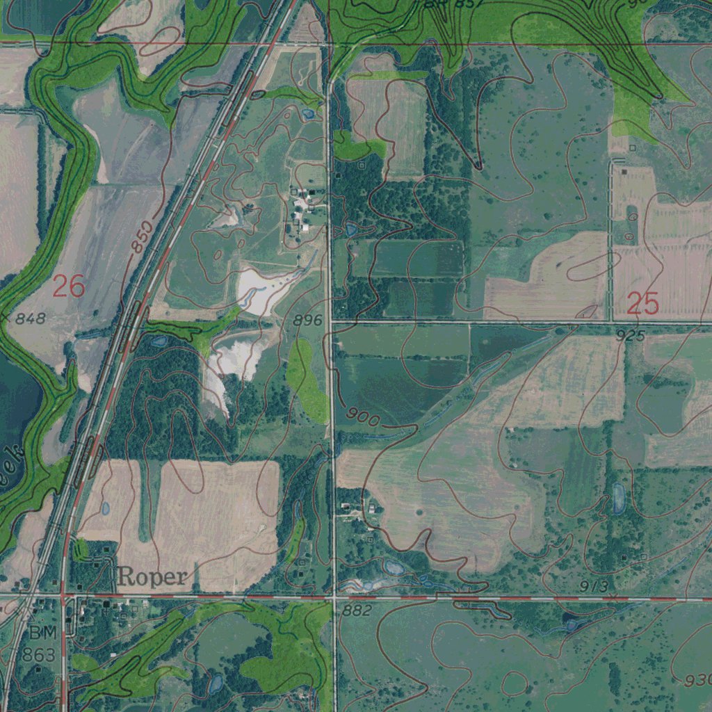 KS-BUFFALO: GeoChange 1958-2014 Map by Western Michigan University ...