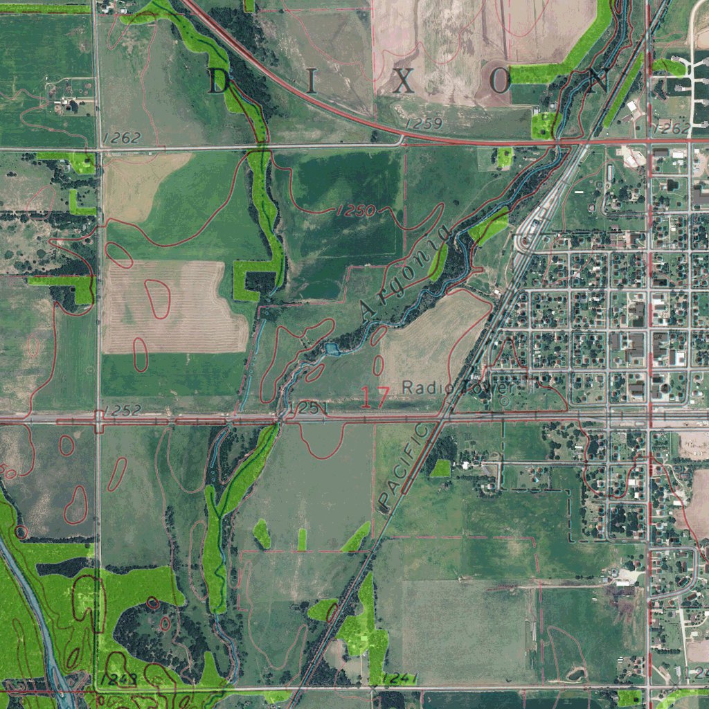 KS-ARGONIA: GeoChange 1969-2014 Map by Western Michigan University ...