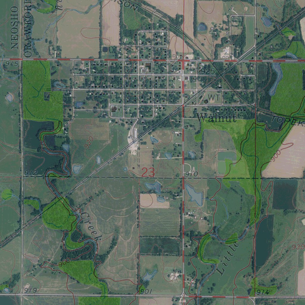 KS-WALNUT: GeoChange 1972-2014 Map by Western Michigan University ...