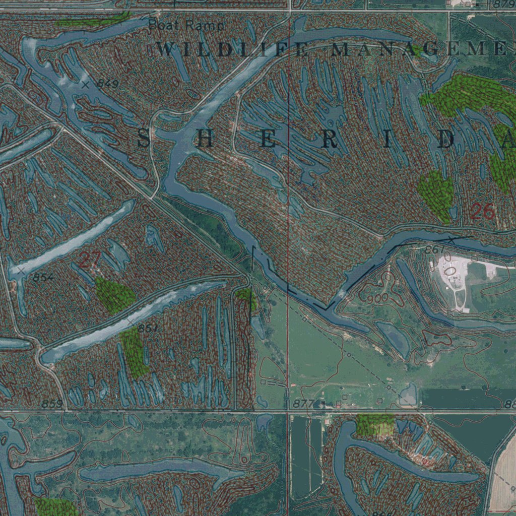 KS-HALLOWELL: GeoChange 1973-2014 Map by Western Michigan University ...