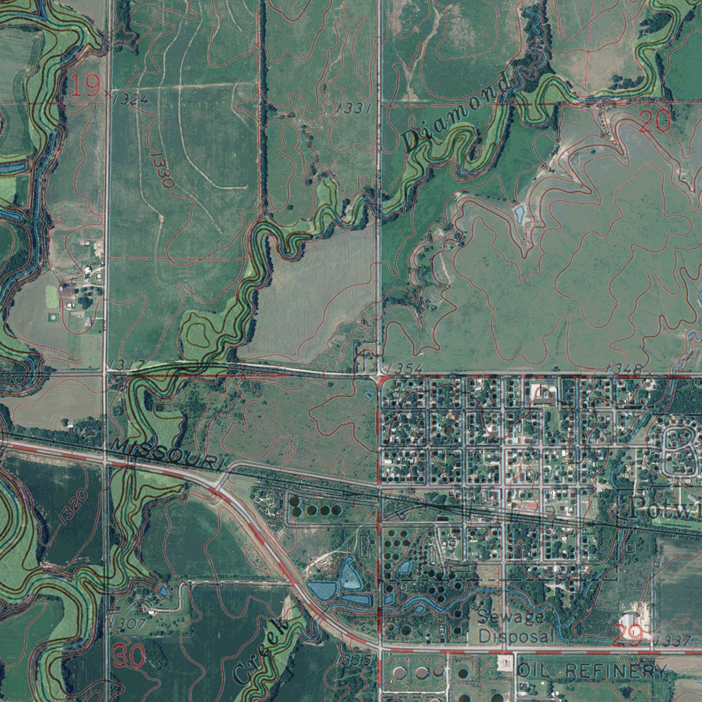 KS-POTWIN: GeoChange 1959-2014 Map by Western Michigan University ...