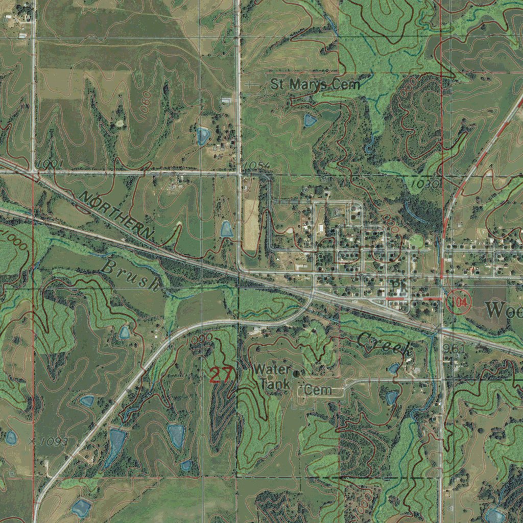 IA-WOODBURN: GeoChange 1978-2013 Map by Western Michigan University ...