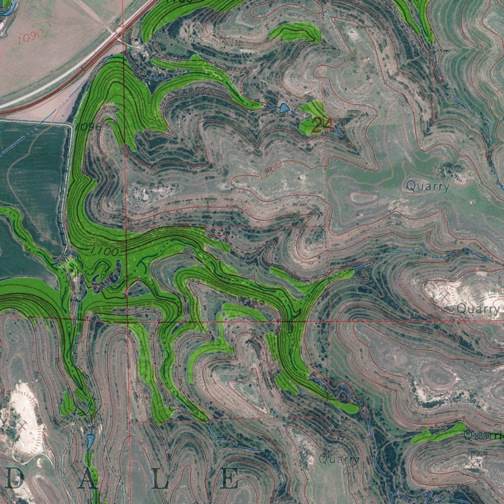 KS-MAPLE CITY: GeoChange 1963-2014 Map by Western Michigan University ...