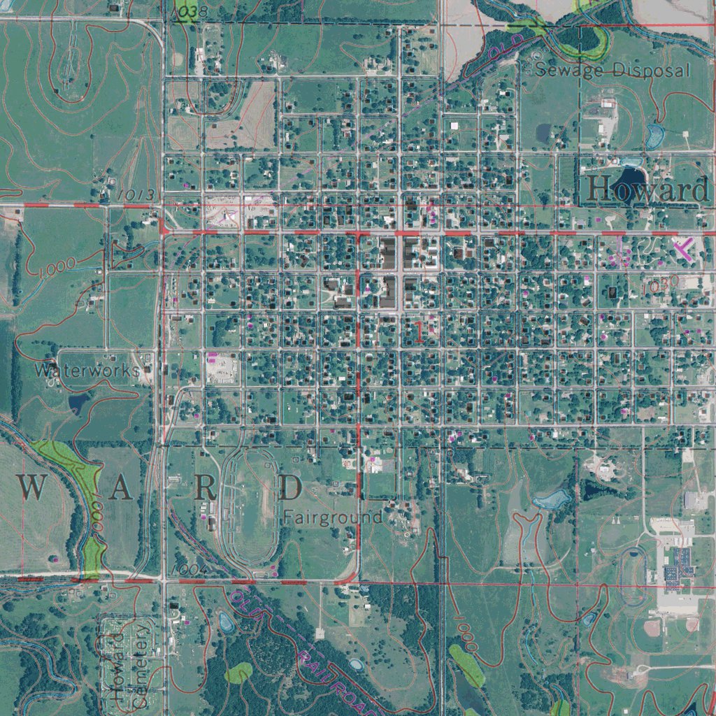KS-HOWARD: GeoChange 1962-2014 Map by Western Michigan University ...