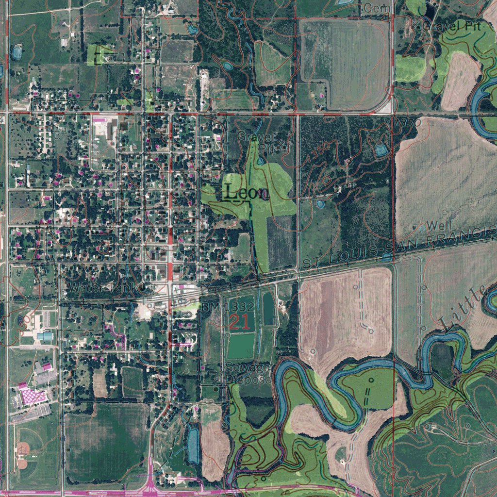 KS-LEON: GeoChange 1962-2014 Map by Western Michigan University ...