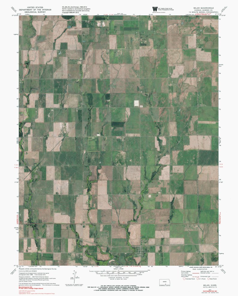 KS-MILAN: GeoChange 1969-2014 Map by Western Michigan University ...