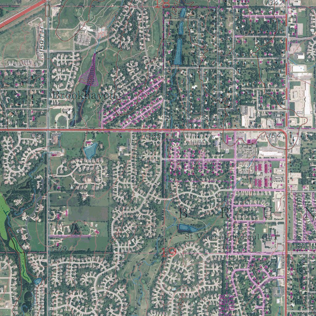 KS-ANDOVER: GeoChange 1954-2014 Map by Western Michigan University ...