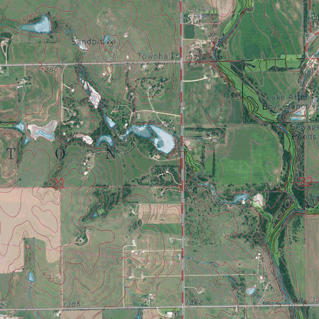 KS-LAKE AFTON: GeoChange 1962-2014 Map by Western Michigan University ...