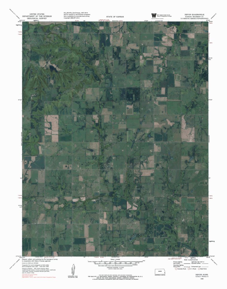 KS-DEVON: GeoChange 1957-2014 Map by Western Michigan University ...