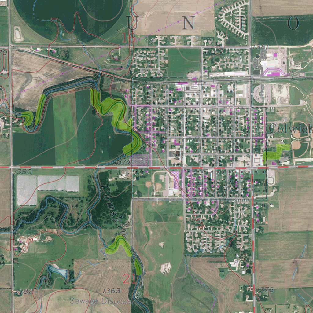 KS-COLWICH: GeoChange 1957-2014 Map by Western Michigan University ...