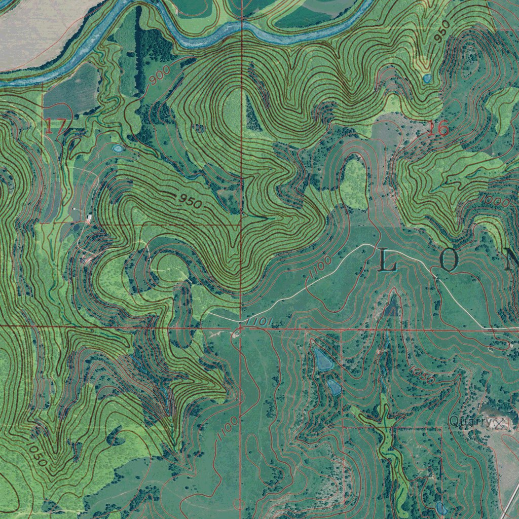 KS-OAK VALLEY: GeoChange 1960-2014 Map by Western Michigan University ...