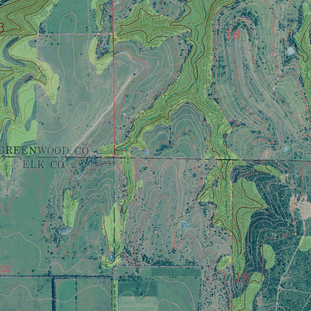 KS-SEVERY SOUTH: GeoChange 1974-2014 Map by Western Michigan University ...