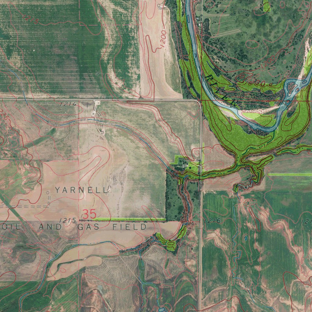 KS-CALDWELL NW: GeoChange 1969-2014 Map by Western Michigan University ...