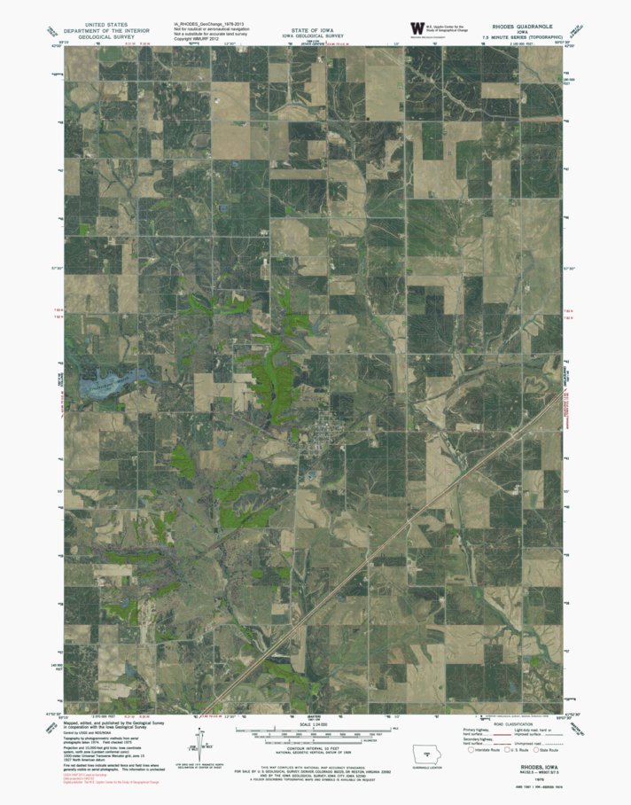 IA-RHODES: GeoChange 1978-2013 Map by Western Michigan University ...