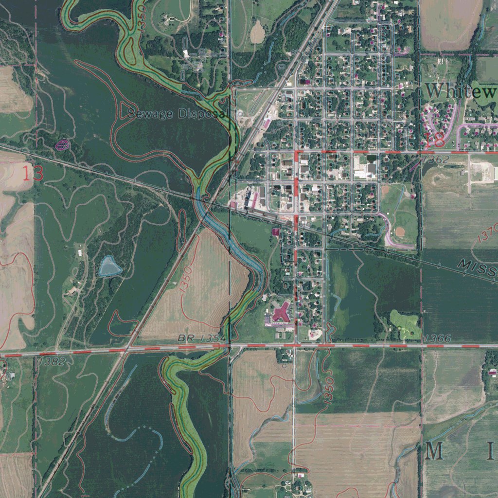 KS-WHITEWATER: GeoChange 1960-2014 Map by Western Michigan University ...