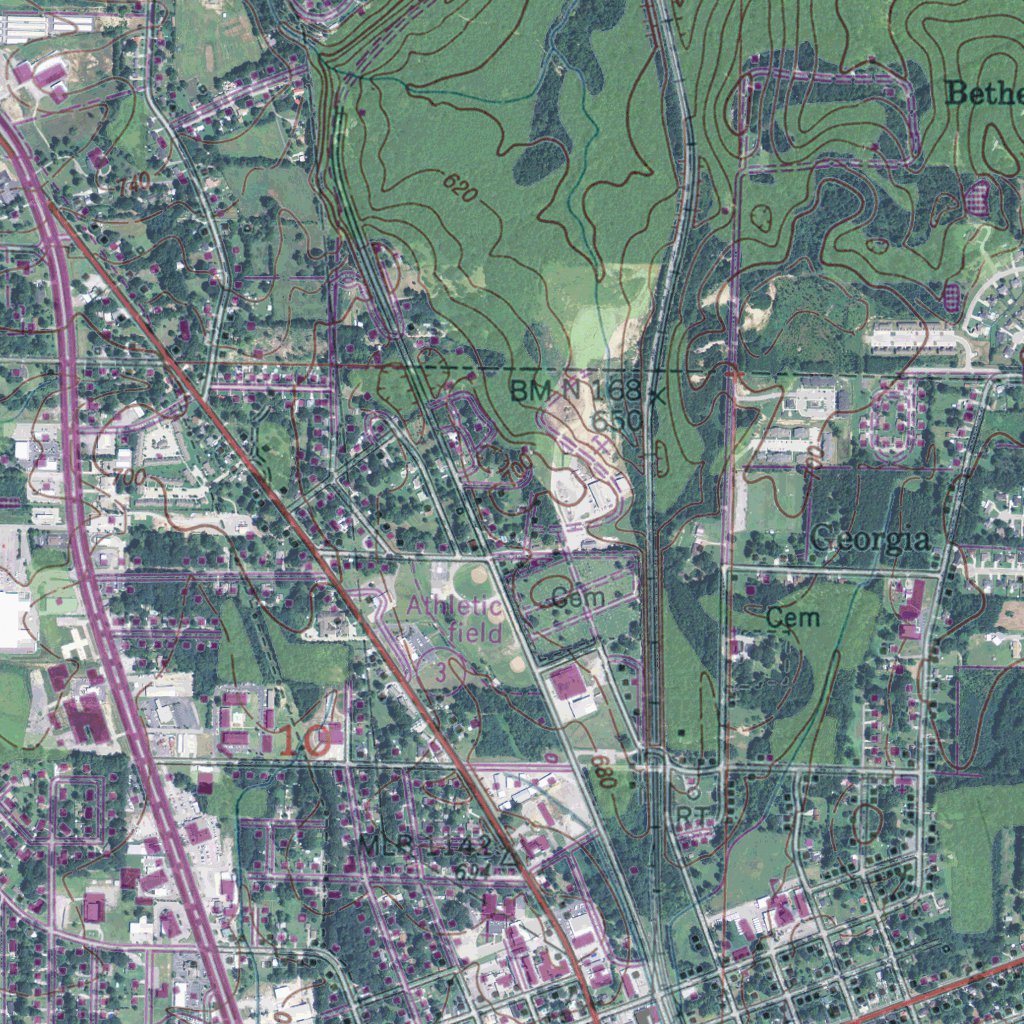AL-HARTSELLE: GeoChange 1948-2013 Map by Western Michigan University ...