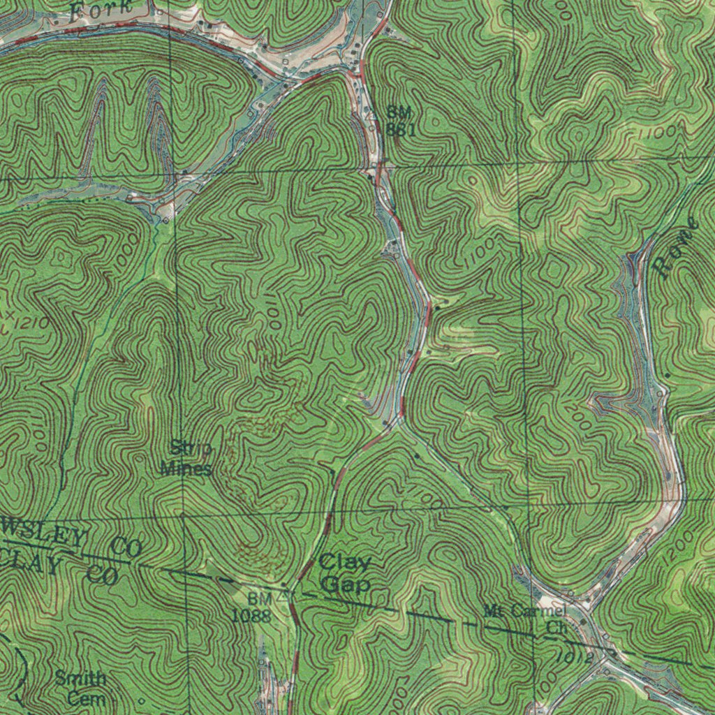 KY-MAULDEN: GeoChange 1950-2012 Map by Western Michigan University ...