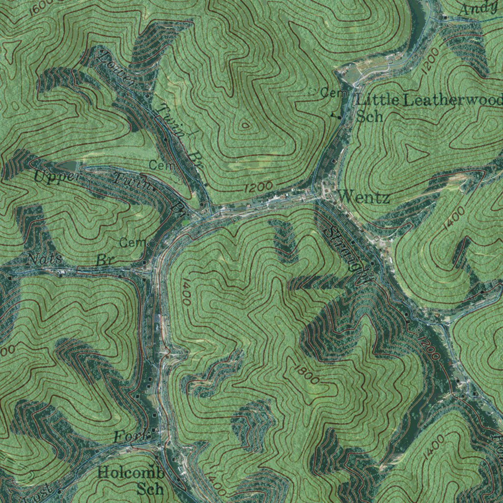 KY-TILFORD: GeoChange 1952-2012 Map by Western Michigan University ...