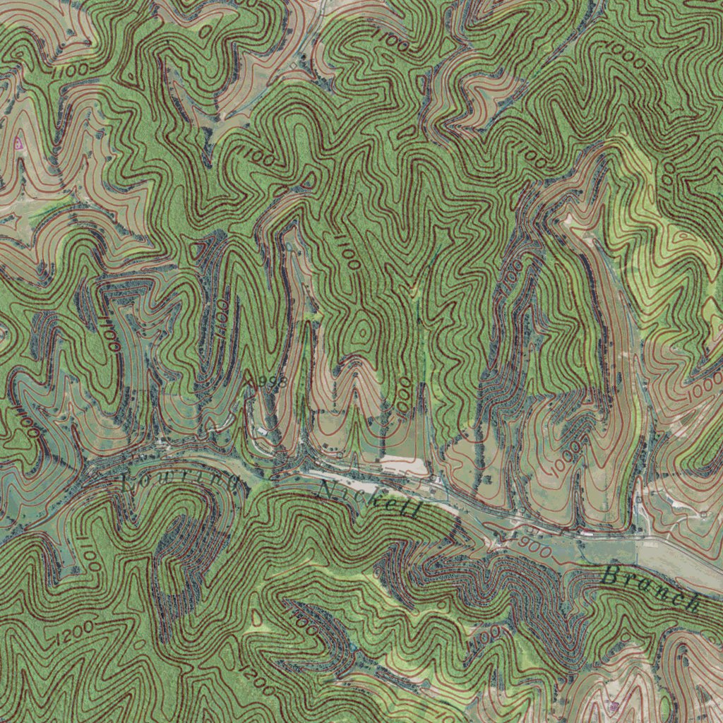 KY-HAZEL GREEN: GeoChange 1950-2012 Map by Western Michigan University ...
