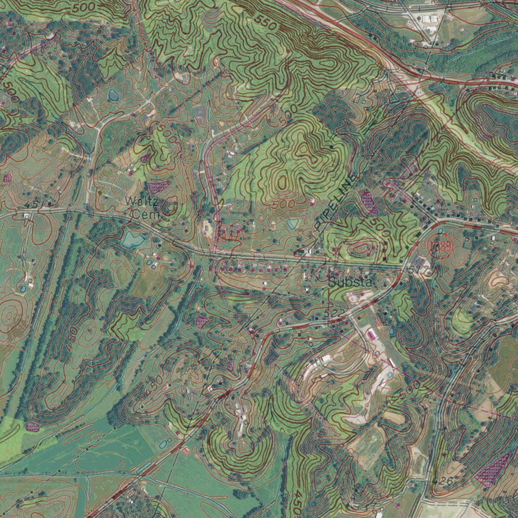 IN-KY-TELL CITY: GeoChange 1951-2012 Map by Western Michigan University ...
