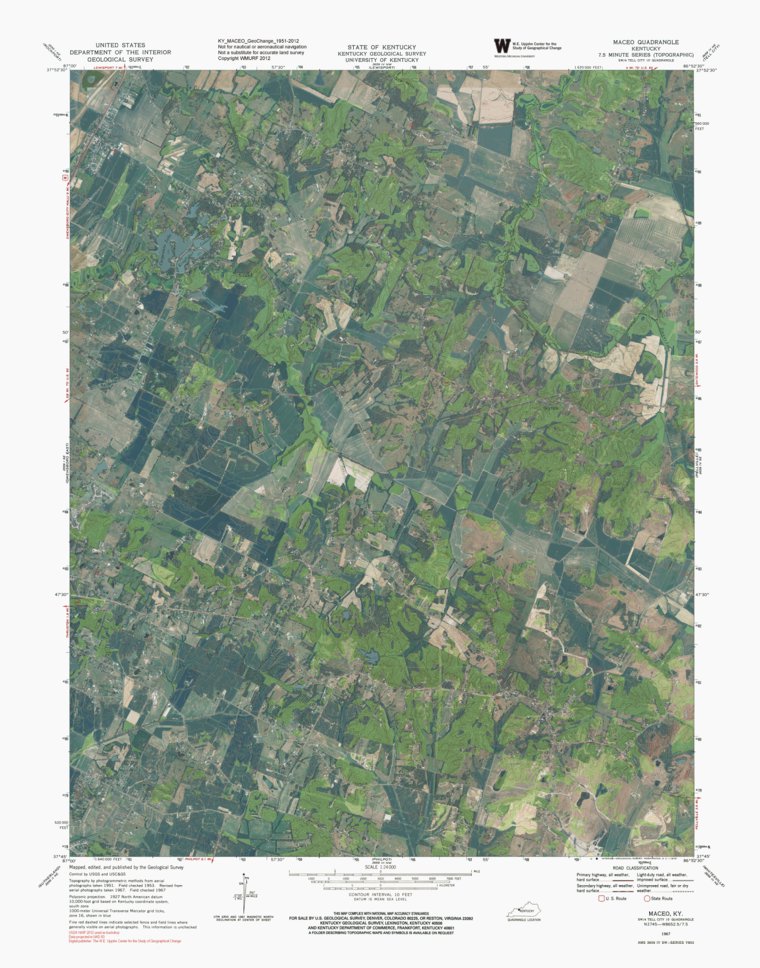 KY-MACEO: GeoChange 1951-2012 Map by Western Michigan University ...