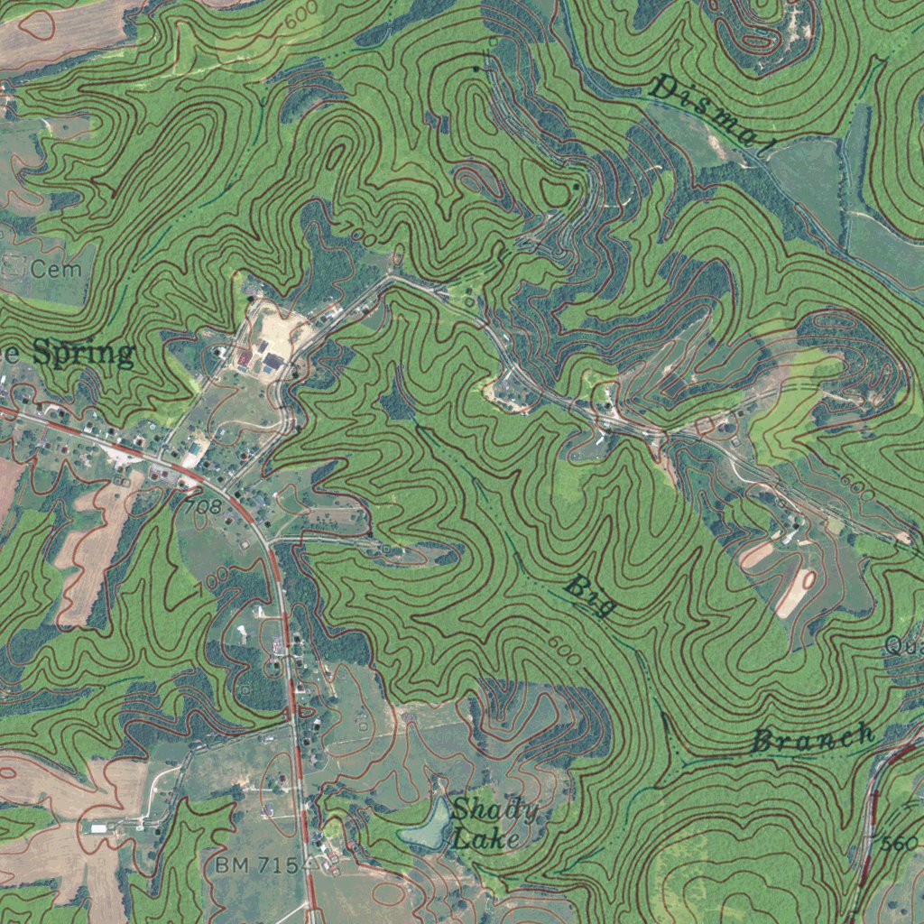 KY-BEE SPRING: GeoChange 1951-2012 Map by Western Michigan University ...