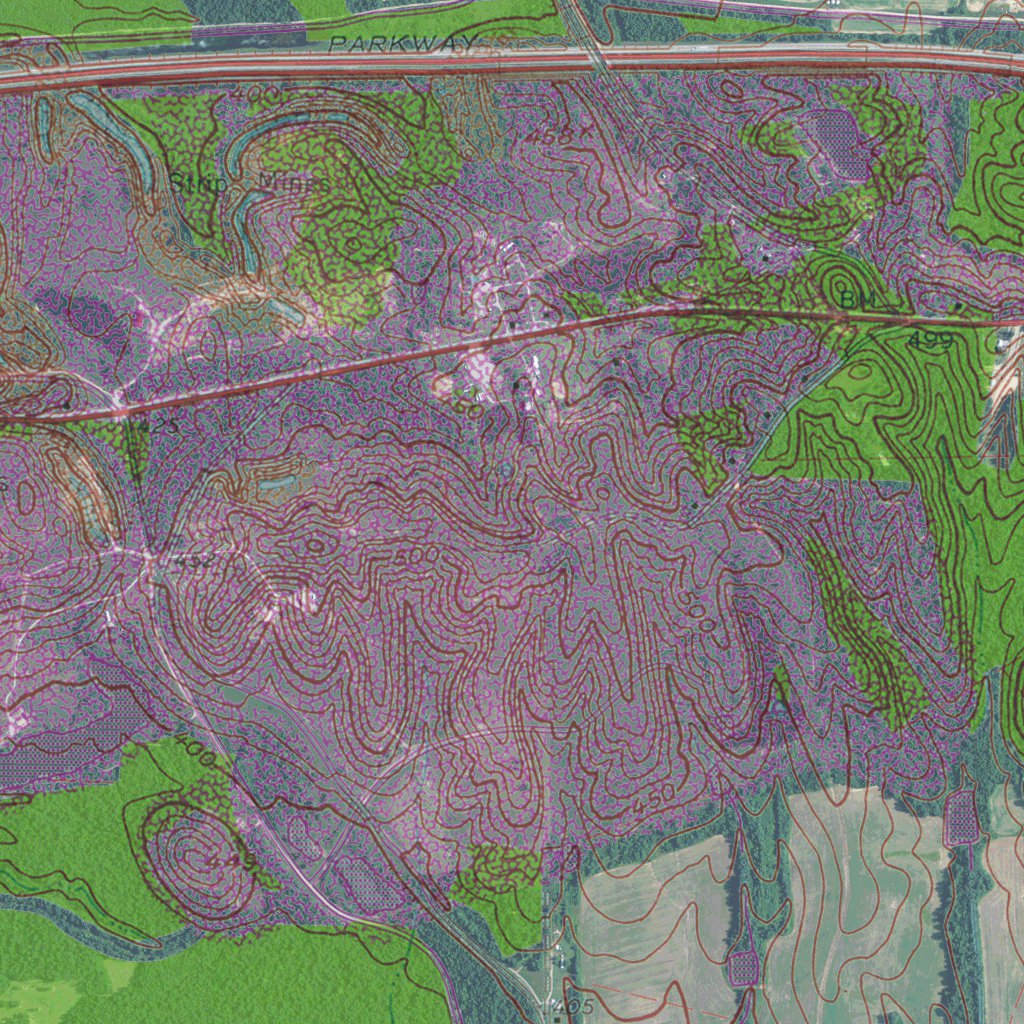 KY-GRAHAM: GeoChange 1951-2012 Map by Western Michigan University ...