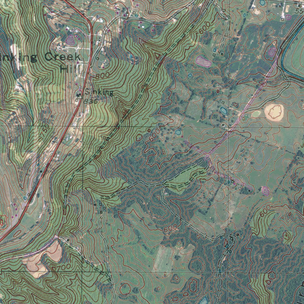 KY-GARFIELD: GeoChange 1951-2012 Map by Western Michigan University ...