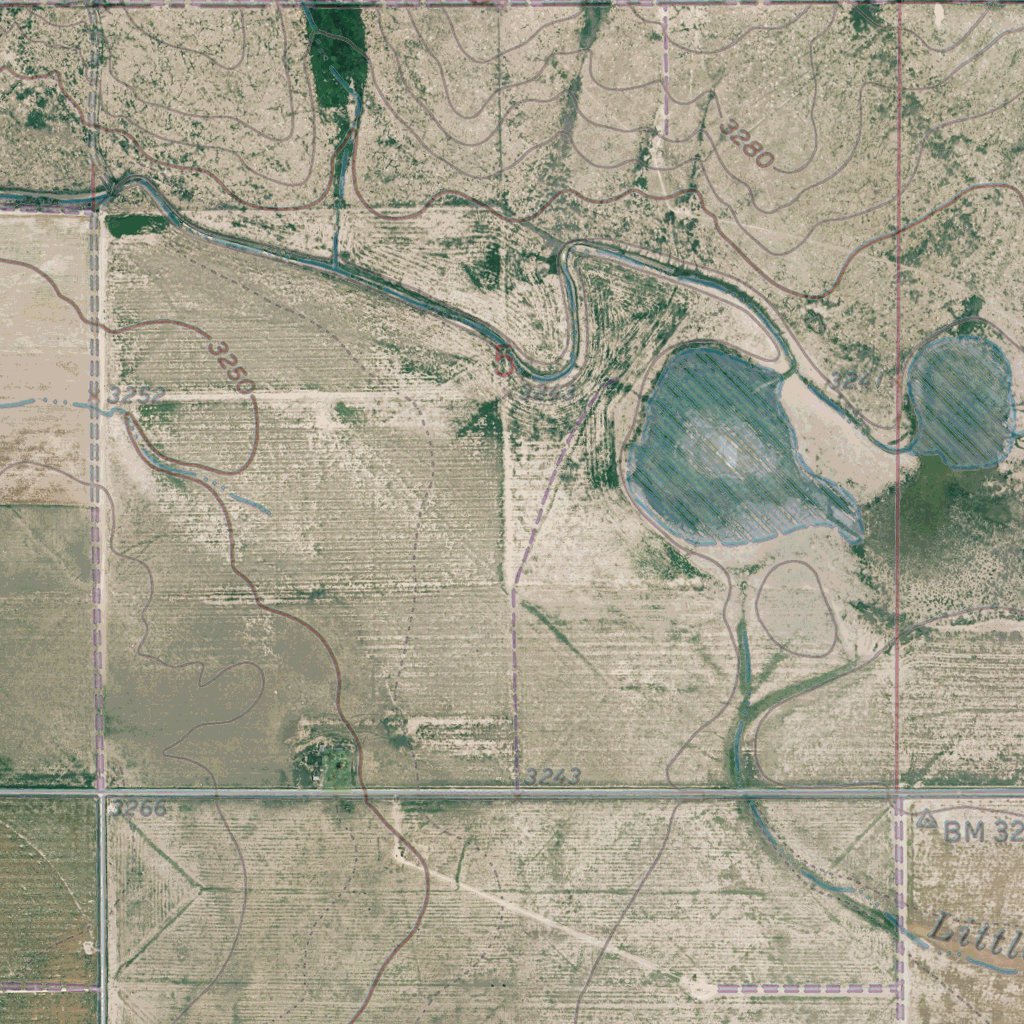 KS-BIG BOW NW: GeoChange 1958-2014 Map by Western Michigan University ...