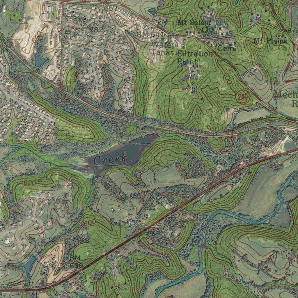 VA-CROZET: GeoChange 1963-2012 Map by Western Michigan University ...