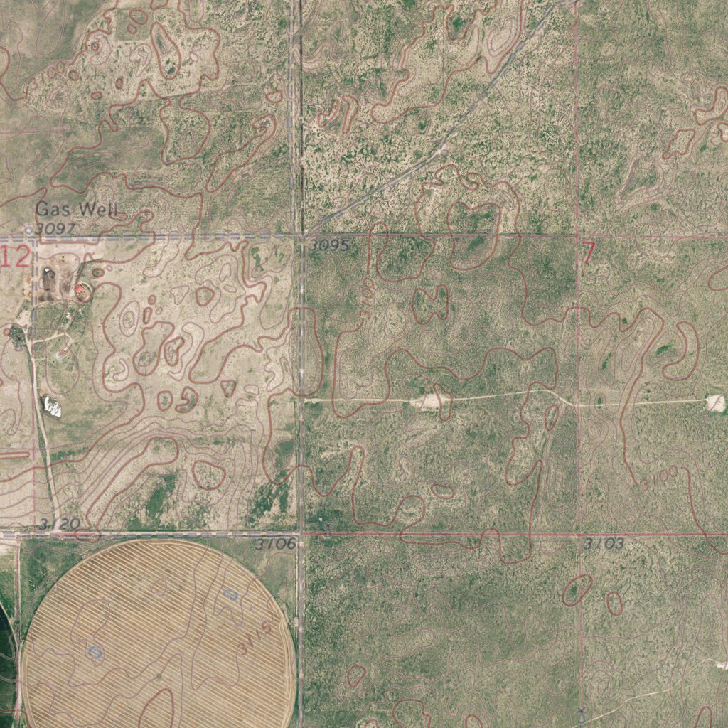 KS-HUGOTON SE: GeoChange 1972-2014 Map by Western Michigan University ...