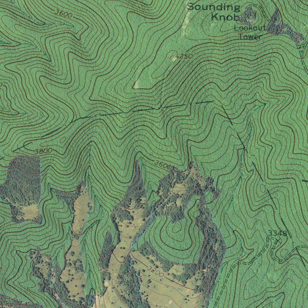 VA-MONTEREY SE: GeoChange 1967-2012 Map by Western Michigan University ...