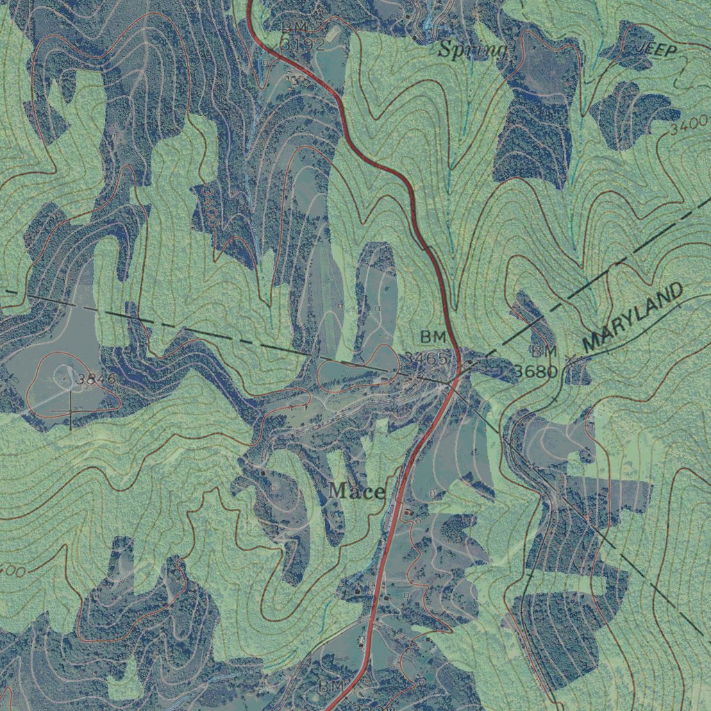 WV-MINGO: GeoChange 1973-2011 Map by Western Michigan University ...