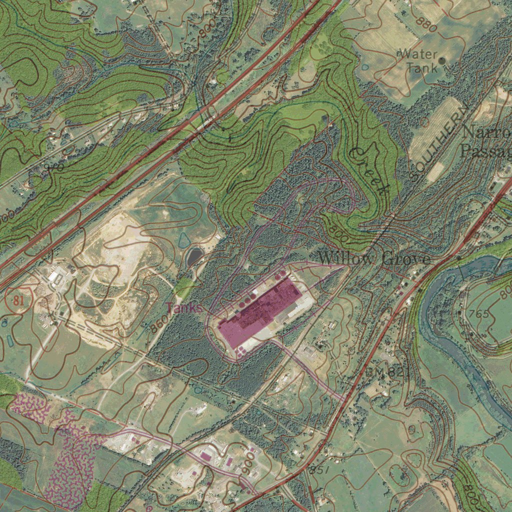 VA-EDINBURG: GeoChange 1964-2012 Map by Western Michigan University ...