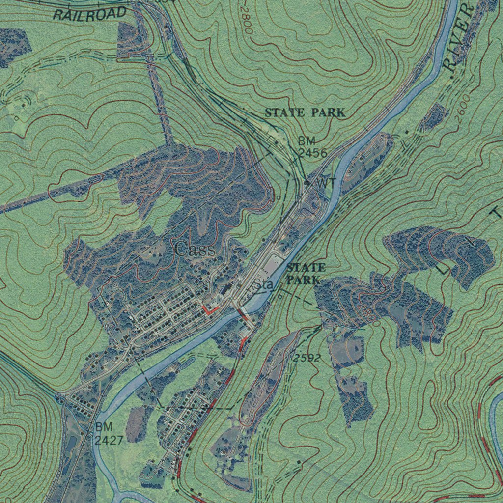 WV-CASS: GeoChange 1973-2011 Map by Western Michigan University ...