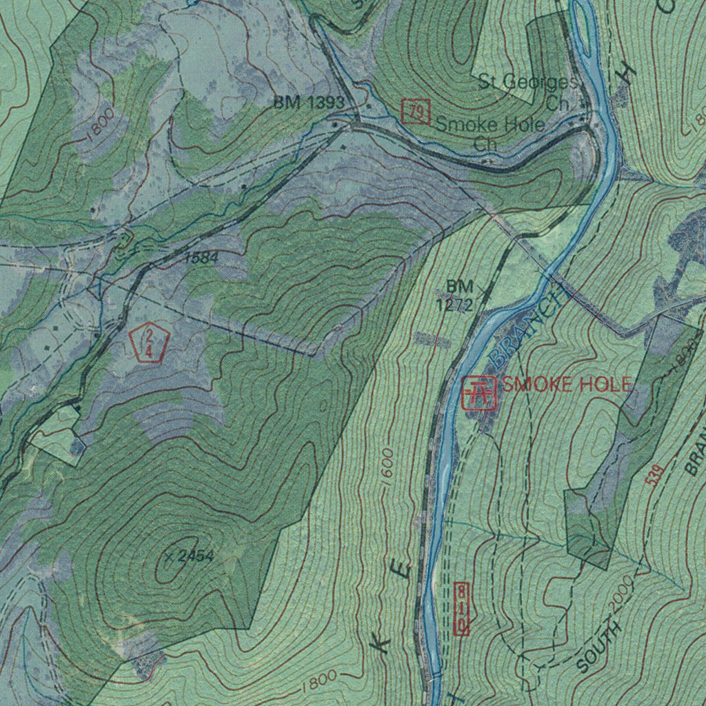 WV-UPPER TRACT: GeoChange 1990-2011 Map by Western Michigan University ...