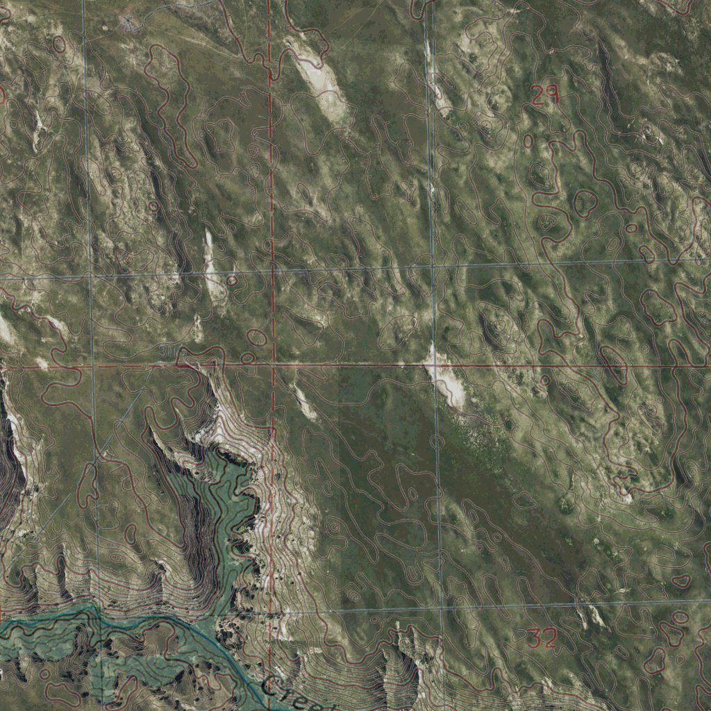 NE-CODY WEST: GeoChange 1980-2014 Map by Western Michigan University ...