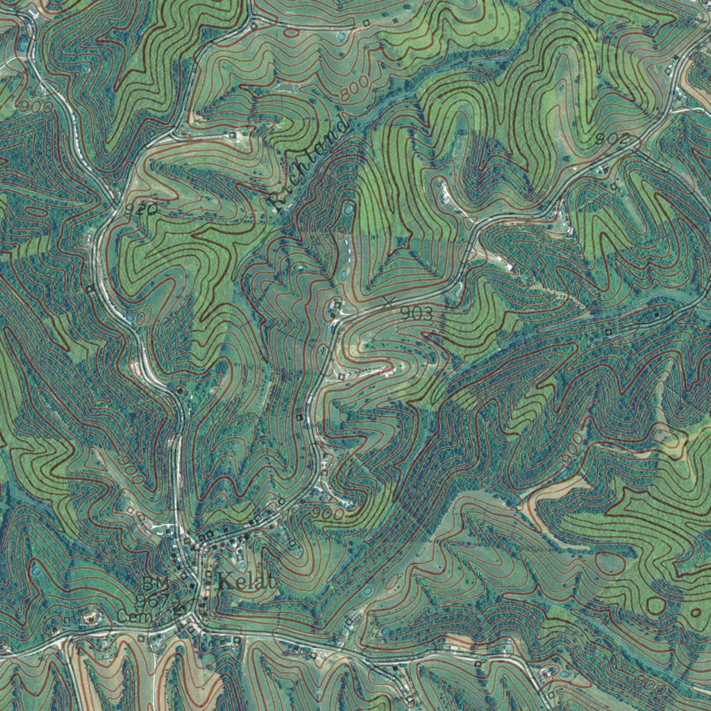 KY-KELAT: GeoChange 1952-2012 Map by Western Michigan University ...