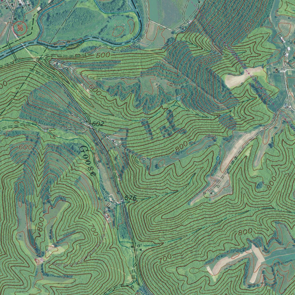 KY-SANDERS: GeoChange 1949-2012 Map by Western Michigan University ...