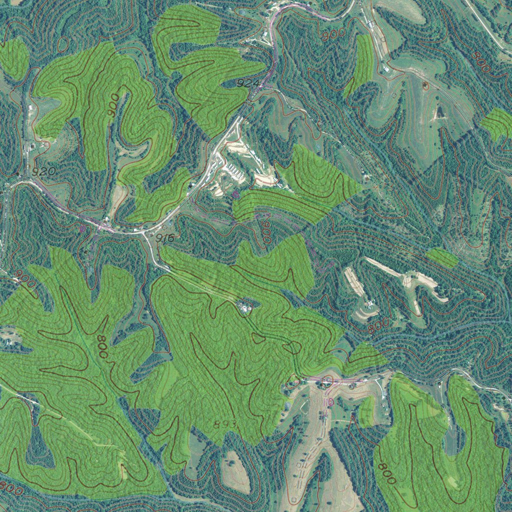 KY-NEW COLUMBUS: GeoChange 1952-2012 Map by Western Michigan University ...