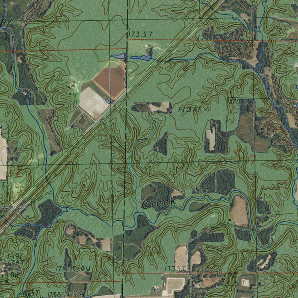 IL-EDGEWOOD: GeoChange 1982-2012 Map by Western Michigan University ...