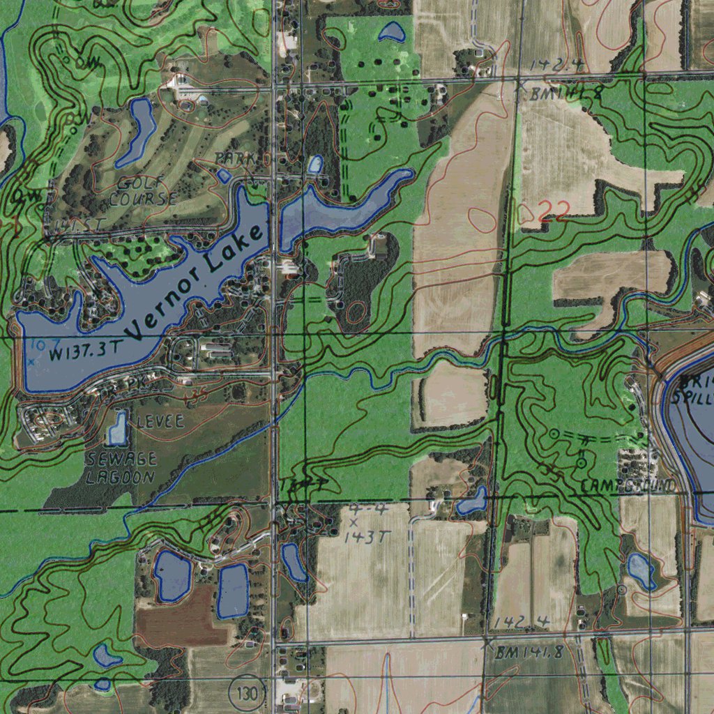 IL-DUNDAS: GeoChange 1982-2012 Map by Western Michigan University ...