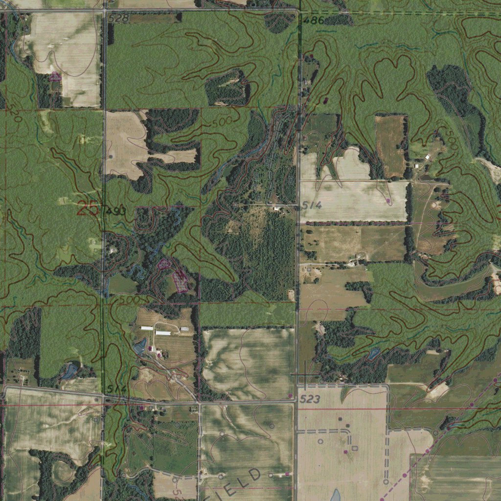 IL-XENIA NE: GeoChange 1966-2012 Map by Western Michigan University ...