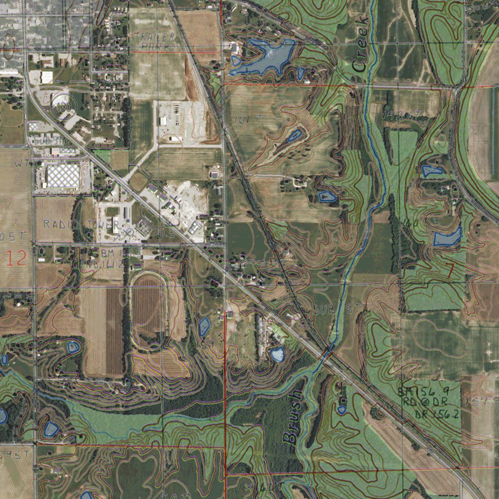 IL-NEWTON: GeoChange 1981-2012 Map by Western Michigan University ...