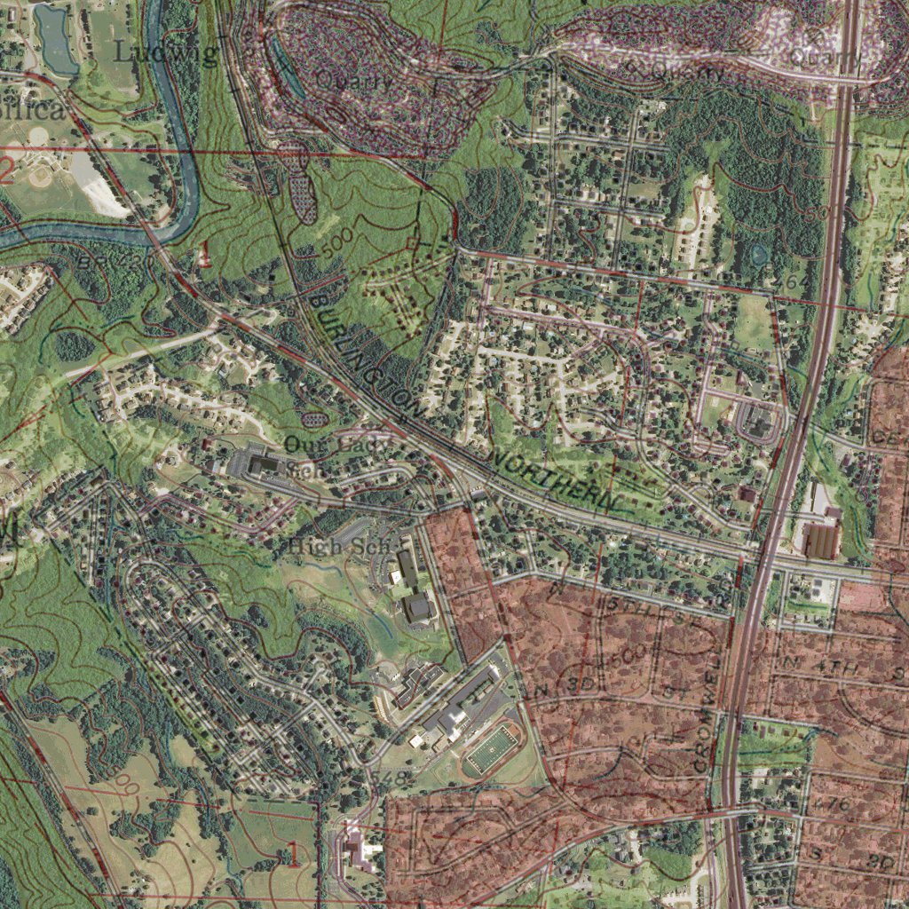 MO-FESTUS: GeoChange 1962-2012 Map by Western Michigan University ...
