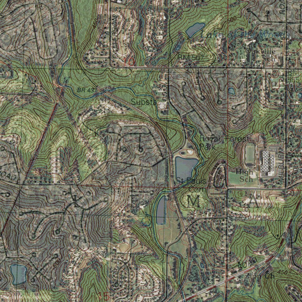 MO-IL-OAKVILLE: GeoChange 1986-2012 Map by Western Michigan University ...