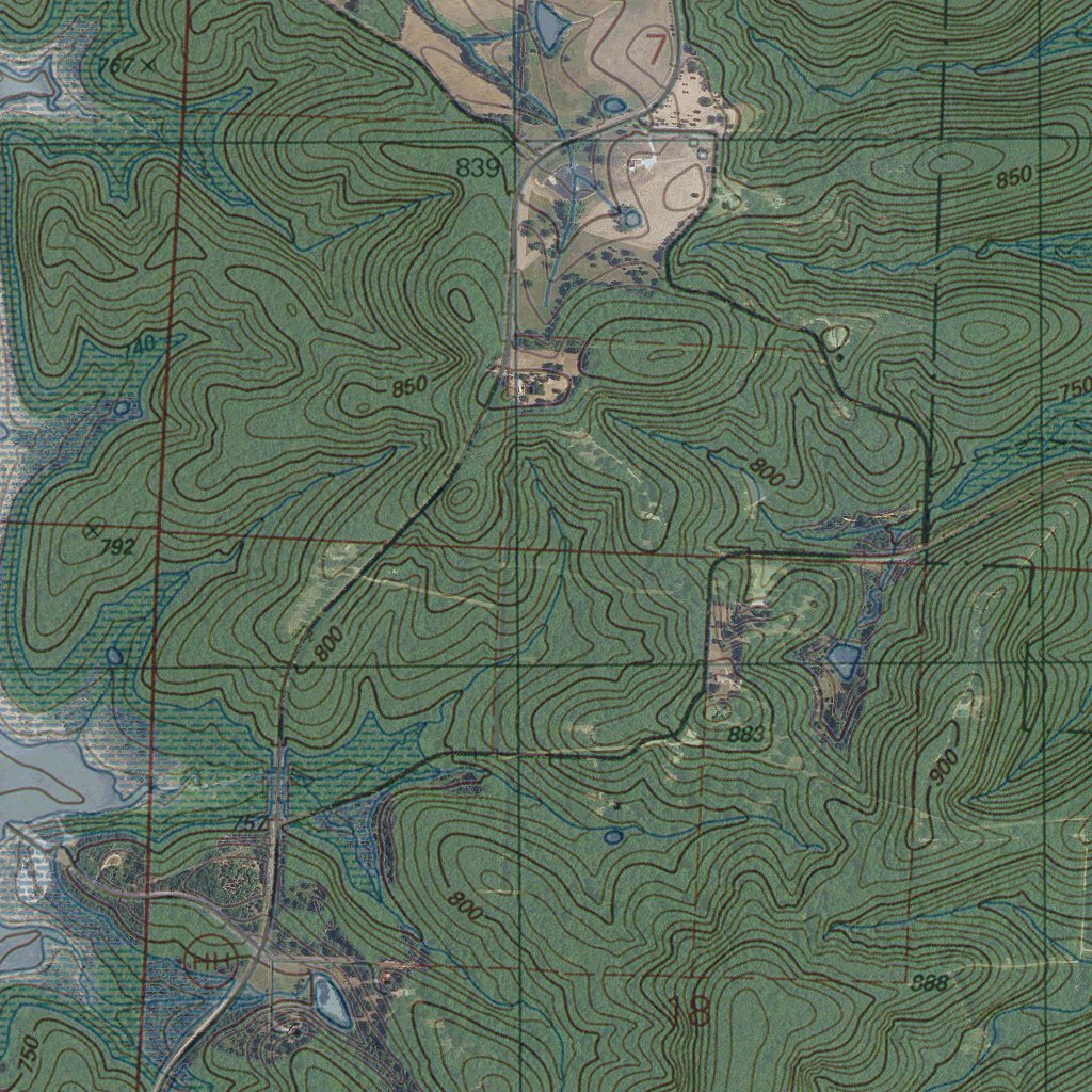 MO-NINNESCAH PARK: GeoChange 1986-2012 Map by Western Michigan ...