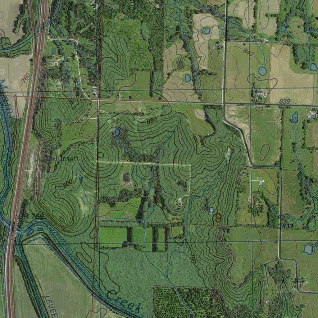 MO-BUTLER SOUTH: GeoChange 1986-2014 Map by Western Michigan University ...
