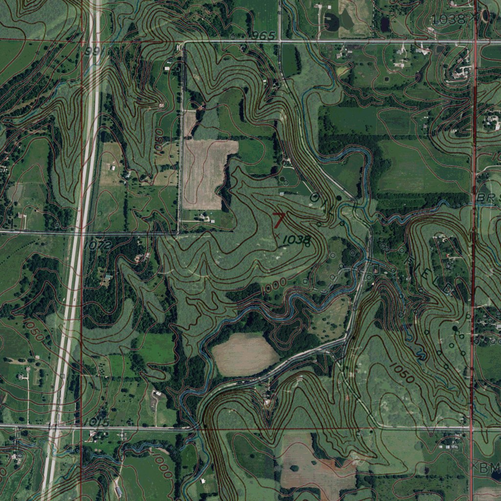 KS-LOUISBURG: GeoChange 1947-2014 Map by Western Michigan University ...